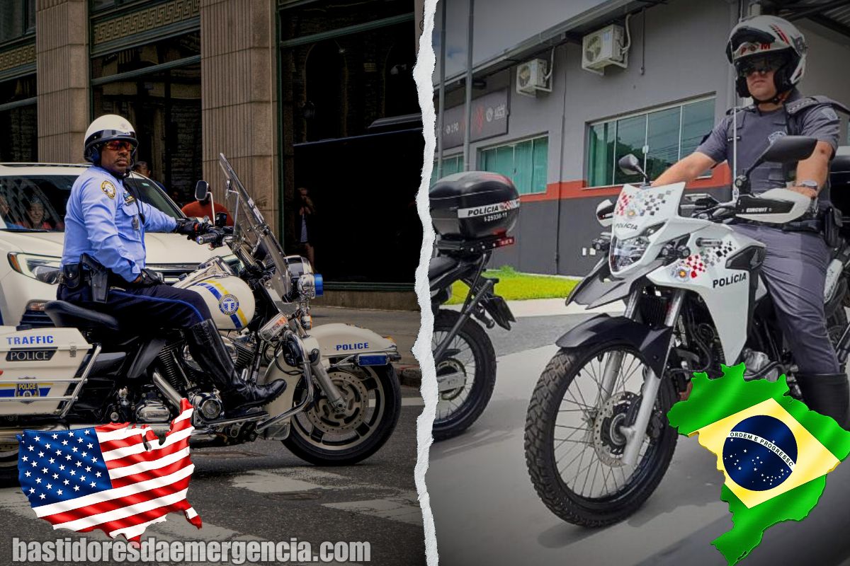 Motos Policiais da ROCAM, PRF e EUA: História e Tecnologia