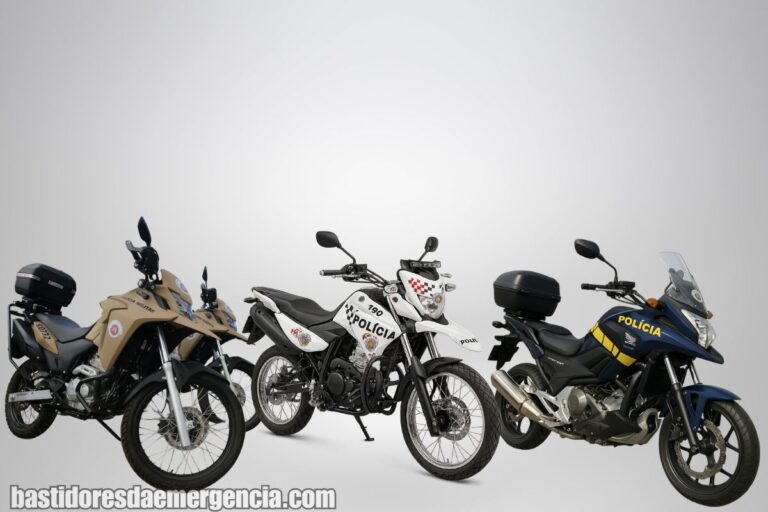 Motos Policiais da ROCAM, PRF e EUA: História e Tecnologia