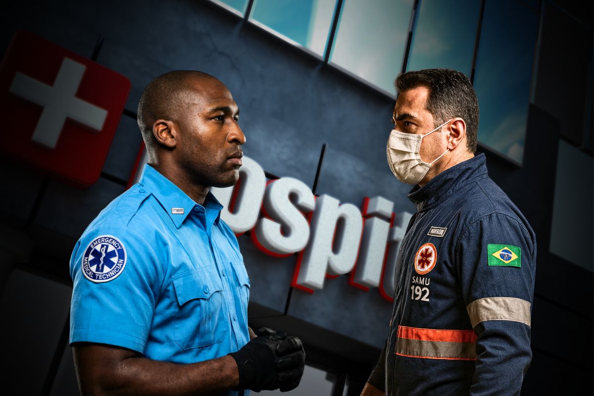 SAMU vs Paramedics: o que a sirene revela sobre seu país?